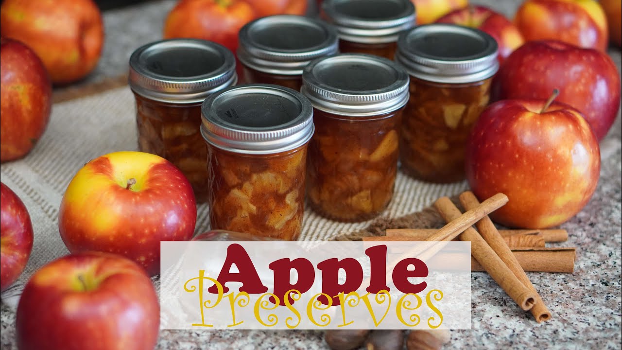 Delicious Apple Preserves: Recipe and Canning Guide - YouTube