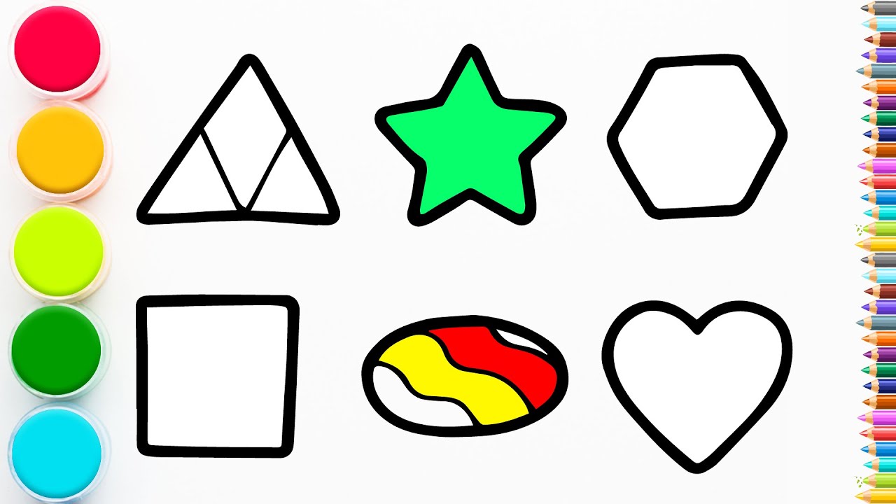 How to Draw a Shapes | Step by Step - YouTube