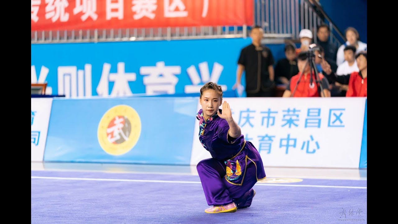 Women's Hua Quan 女子华拳 第5名 山东队 井 钰 8.89分 2019年全国武术套路冠军赛(传统项目) wushu ...