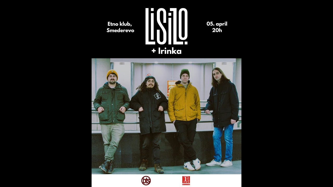 Lisilo - Uropija (Etno klub, Smederevo, 5.4.2025.) - YouTube
