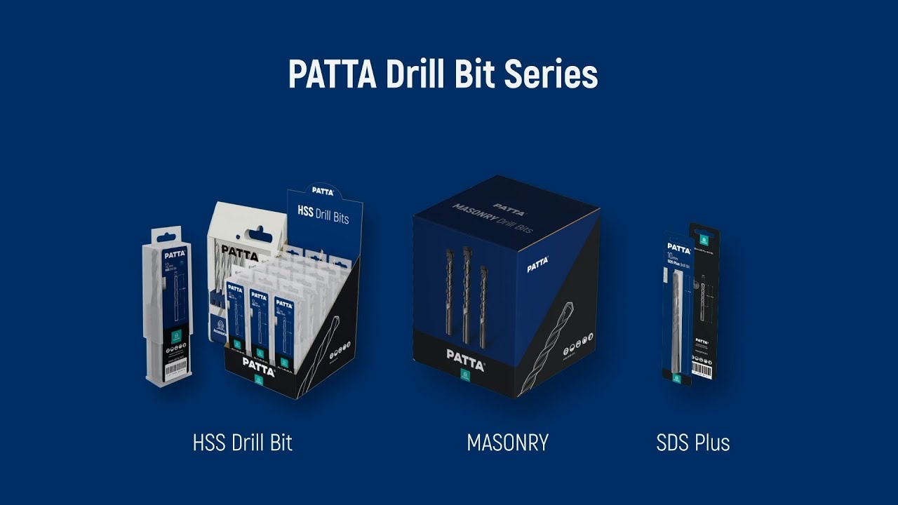 PATTA Drill Bit Series - YouTube