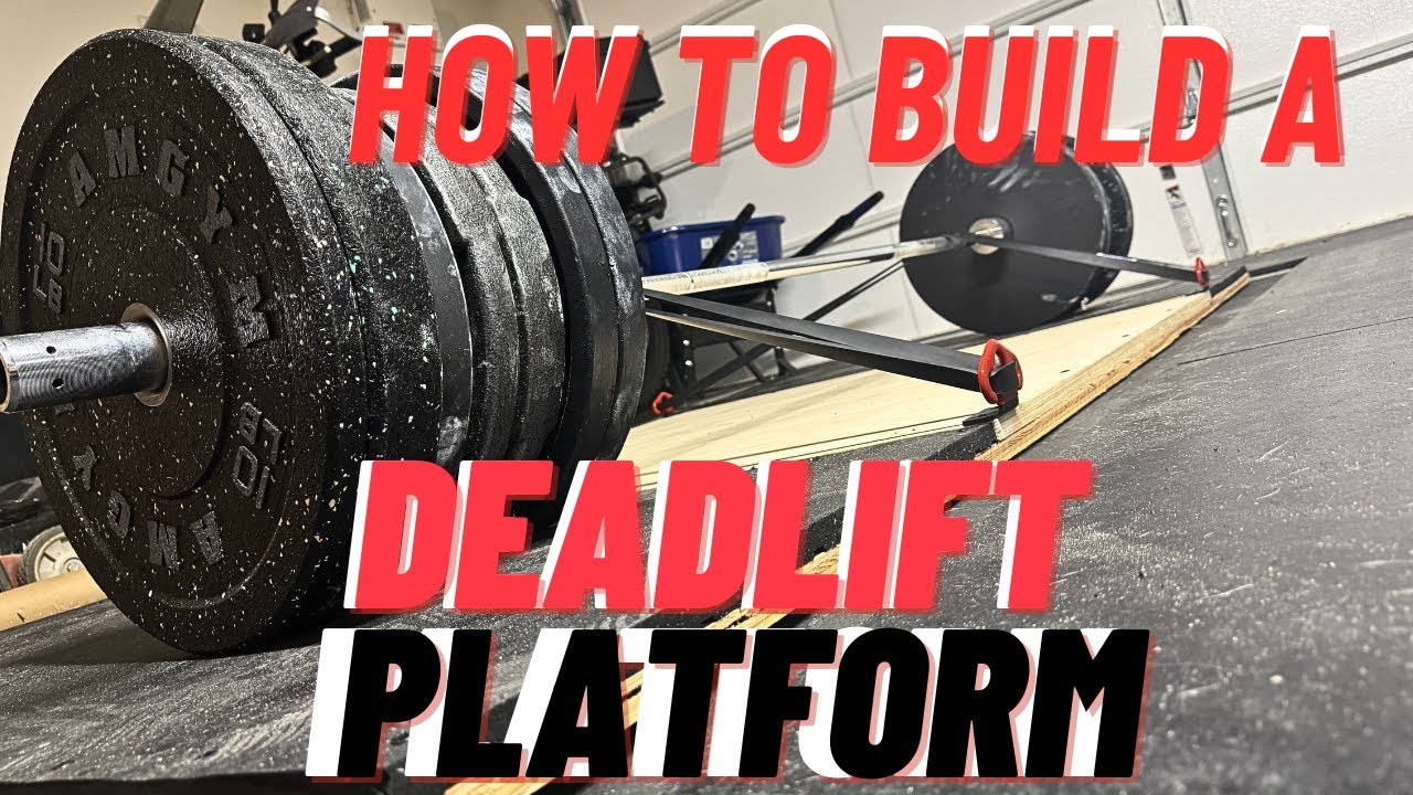 How to BUILD a Deadlift Platform for a HUGE Deadlift! - YouTube