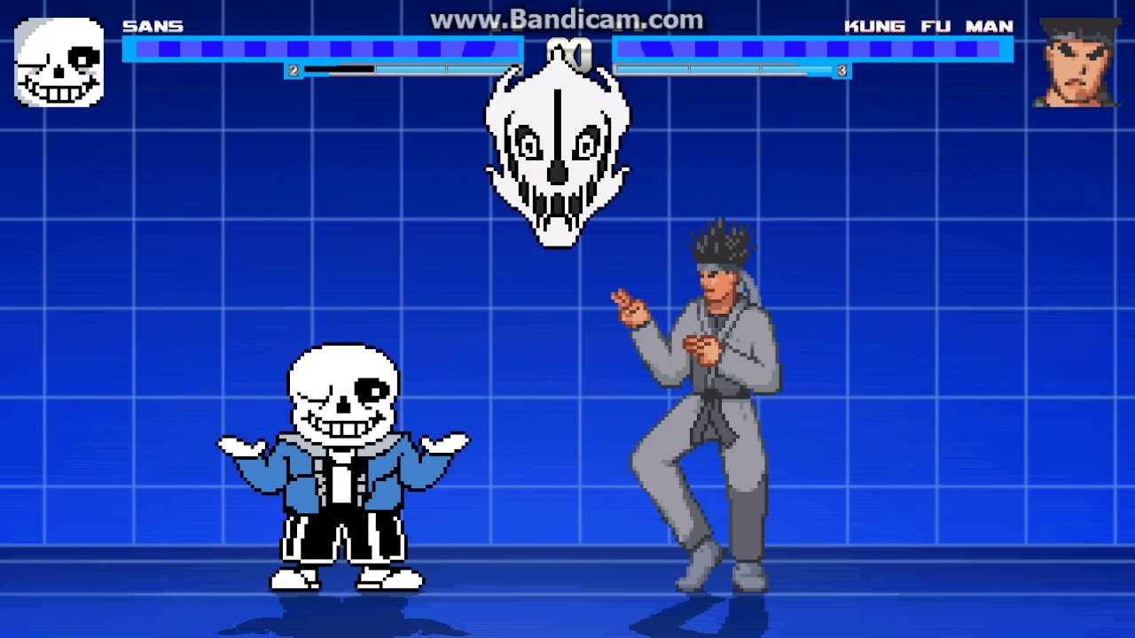Mugen Character Testing: Sans by Gameandwatch909 - YouTube