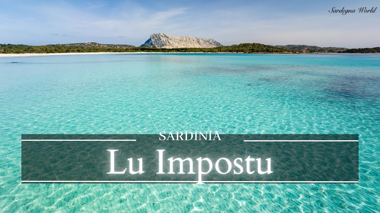 " Spiaggia Lu impostu " Dove le onde creano il Paradiso [ 4K ...