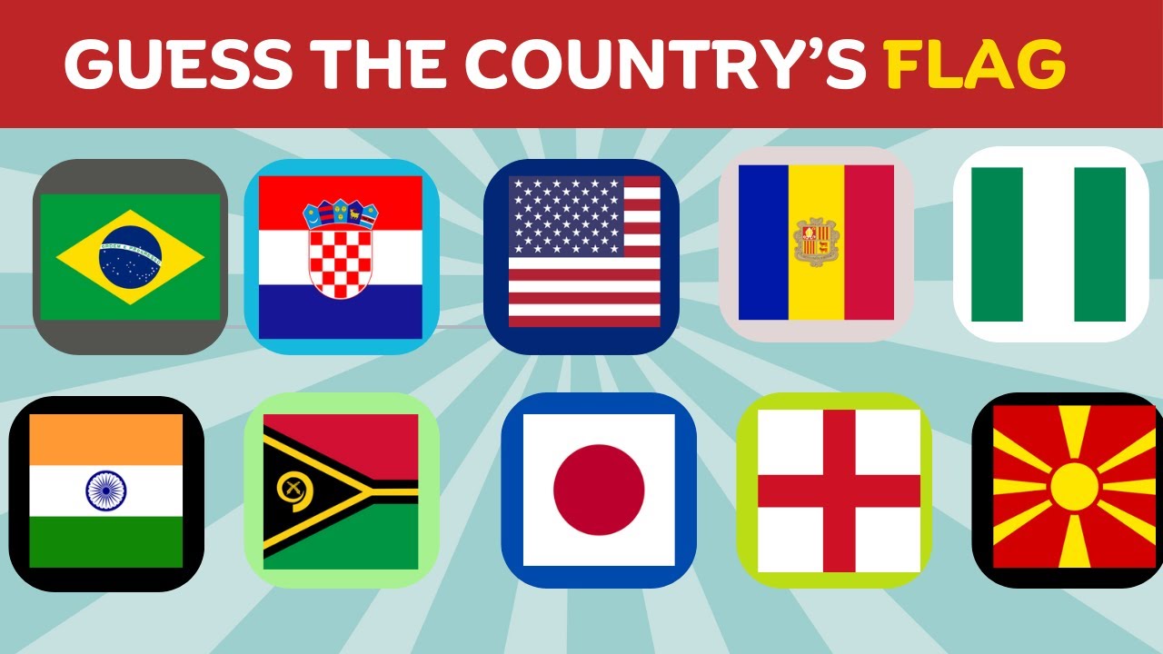 Guess That Country: Flag Identification Quiz - YouTube