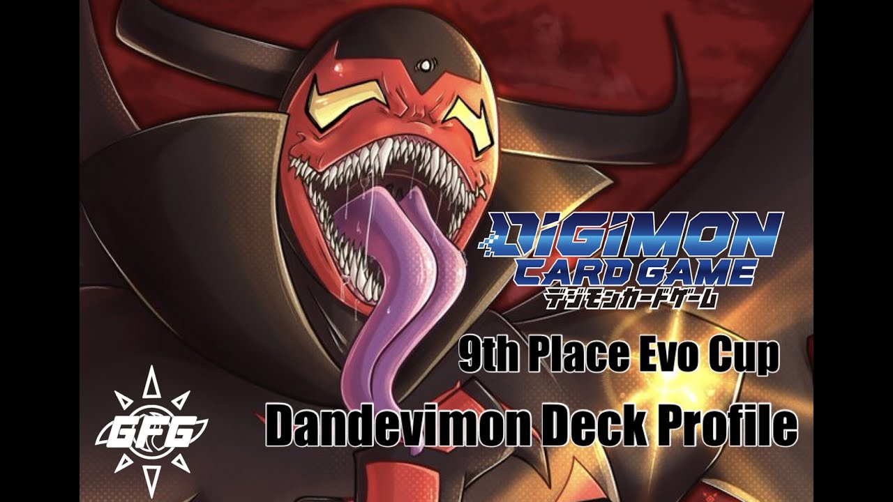Digimon TCG // ENG 5.0 // Dandevimon 9th PLACE EVO CUP DECK PROFILE ...