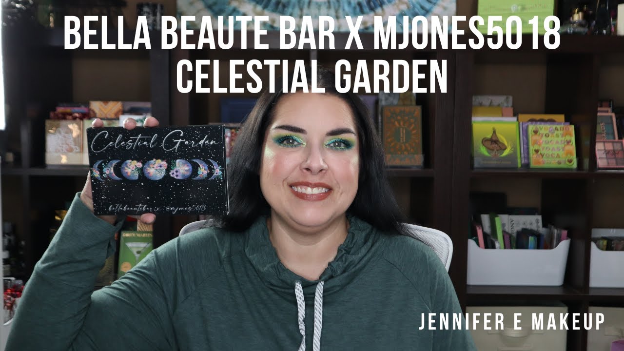 Bella Beaute Bar X mjones5018 Celestial Garden Palette - YouTube