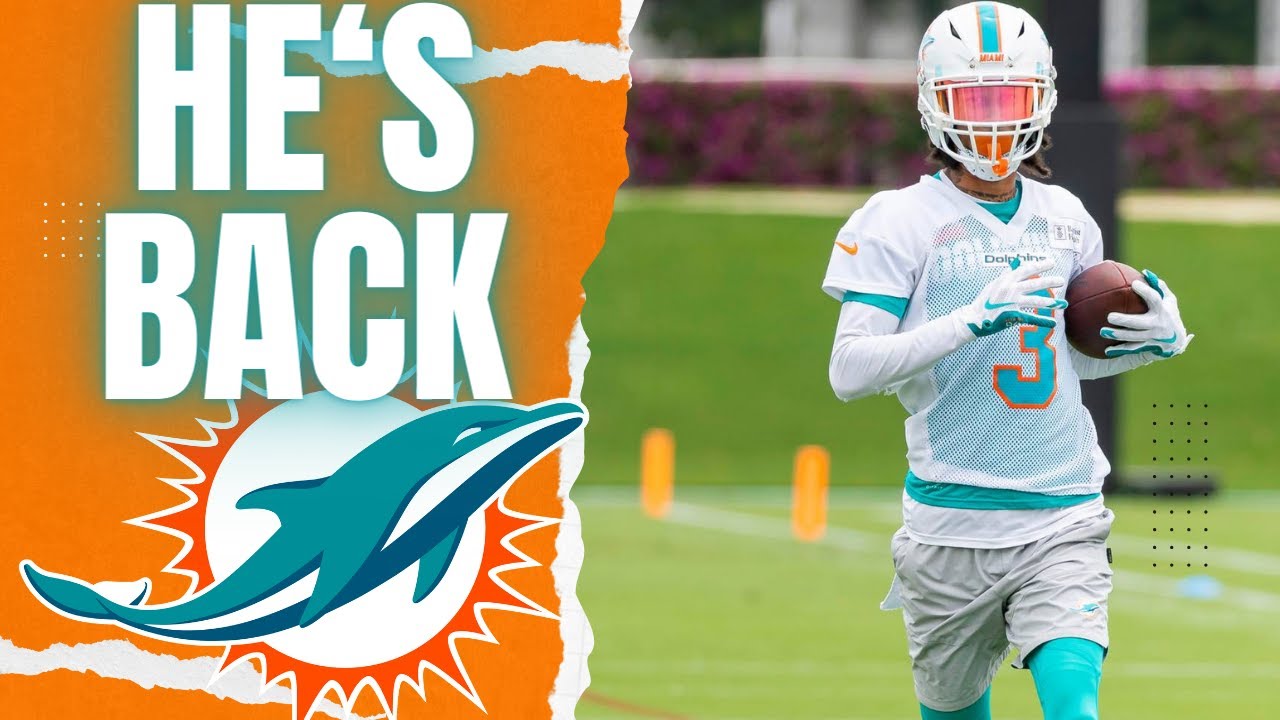 HE'S BACK: Robbie Chosen Anderson Returns To The Miami Dolphins - YouTube