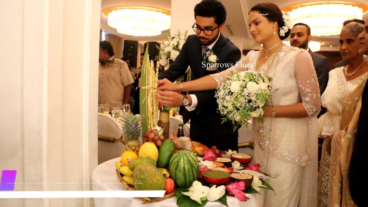 Sparrows Flora Sashrika Table Arrangements The Kingsbury Colombo - YouTube