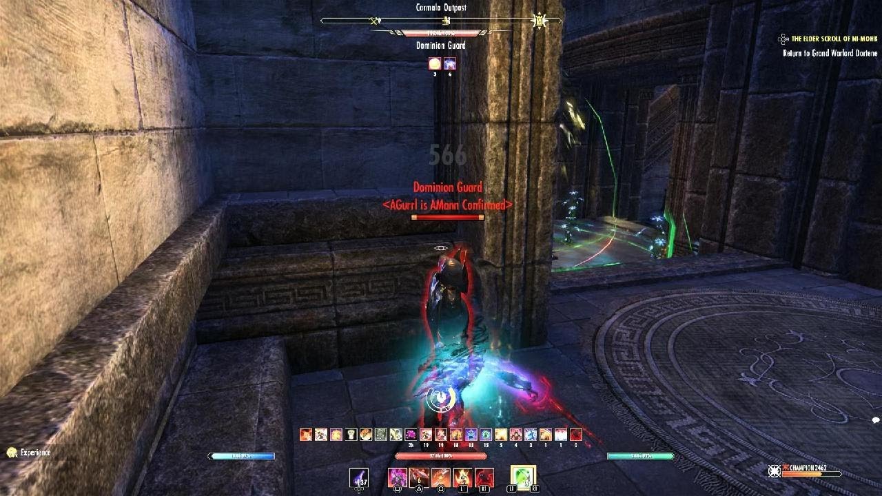 ESO - Floating across the keep - YouTube