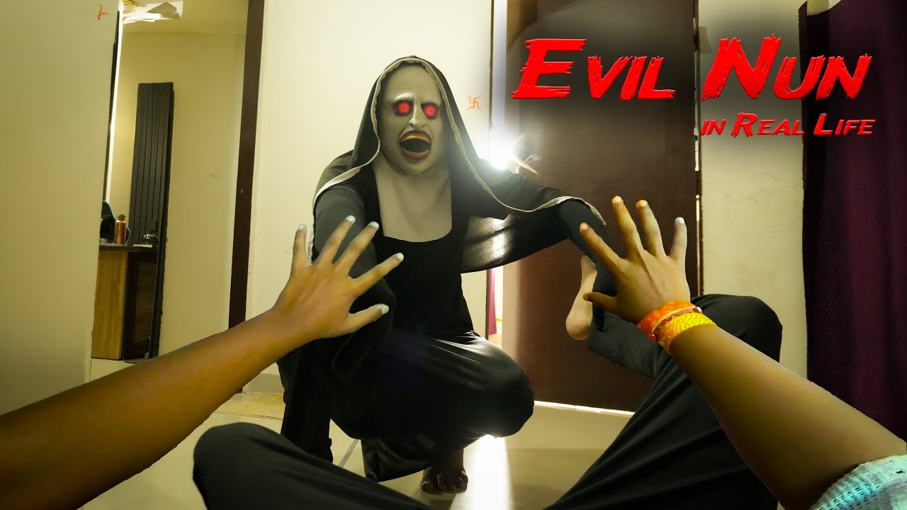 The Evil Nun in Real Life | Horror Pov | TeamFMB - YouTube