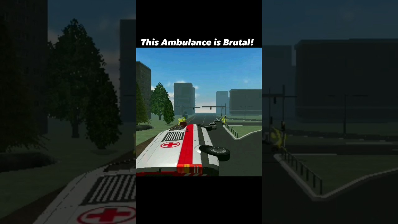 Crazy Ambulance Driver - Emergency Ambulance Simulator #simulator # ...