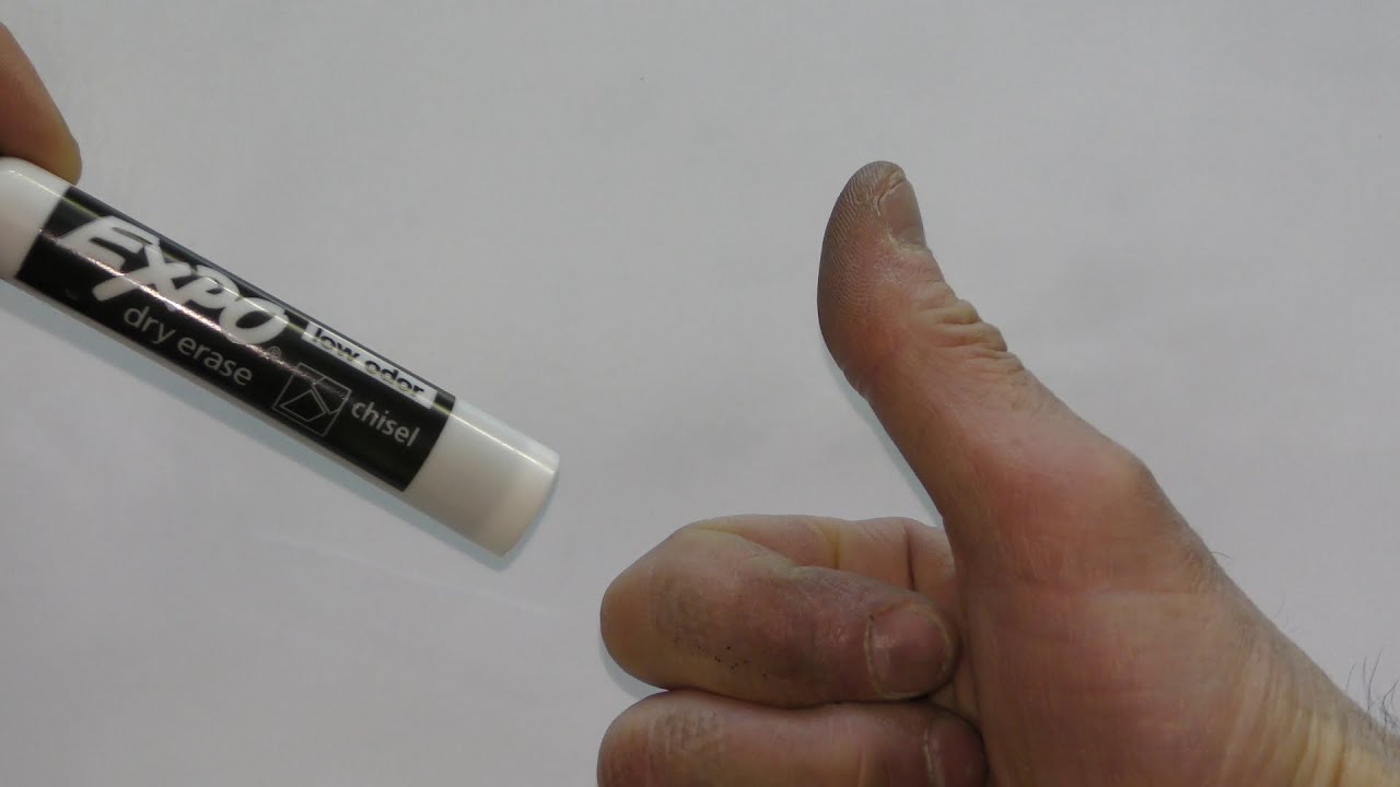 How to Remove Permanent Marker - YouTube
