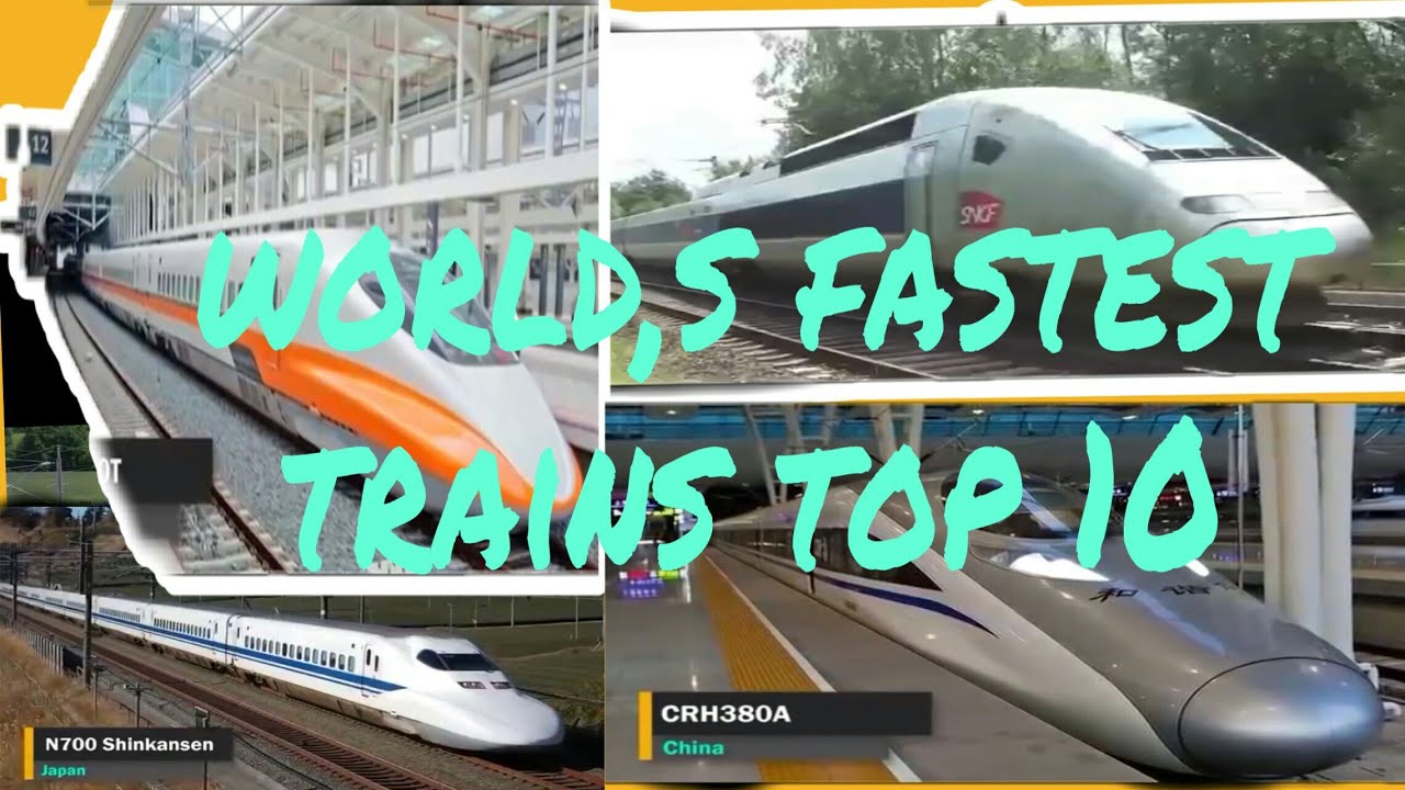 World,s fastest trains - YouTube