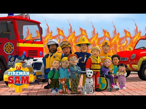 Best Team Rescues Of Season 13! | Fireman Sam Full Episodes! | 1 Hour Compilation | Kids Movie