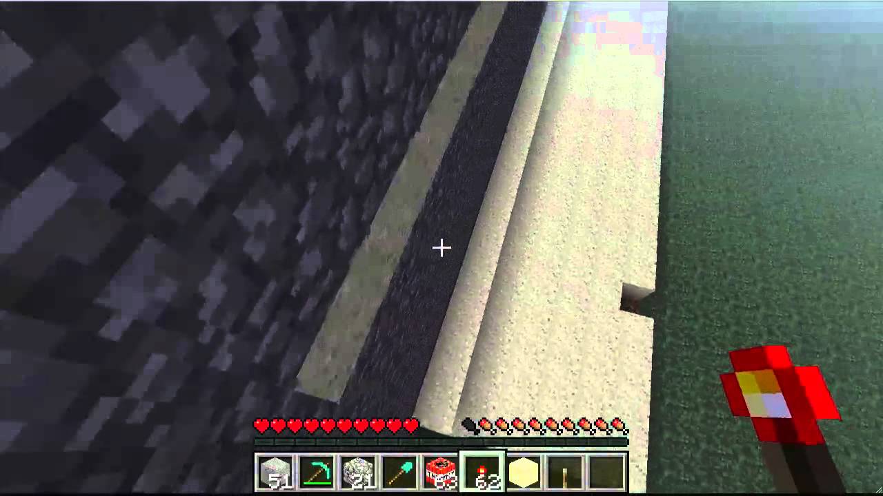 Minecraft Sand Physics - YouTube
