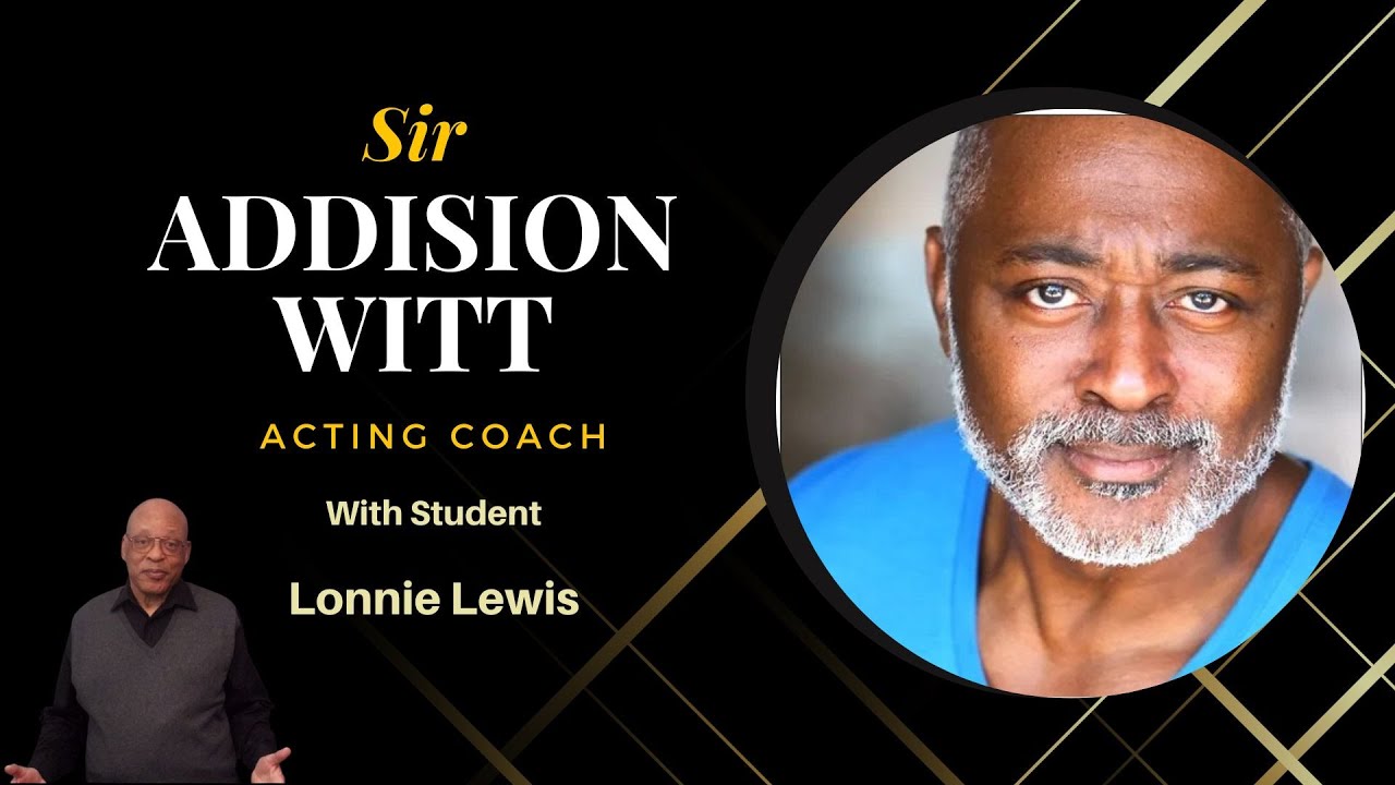 Acting coach Addison Witt [ with Student] - YouTube