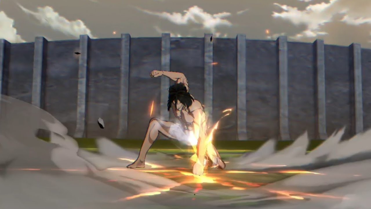 REVIEW SKIN REVAMP AOT YIN EREN TITAN EREN UDAH GK PAKE KOLOR!! Mobile ...