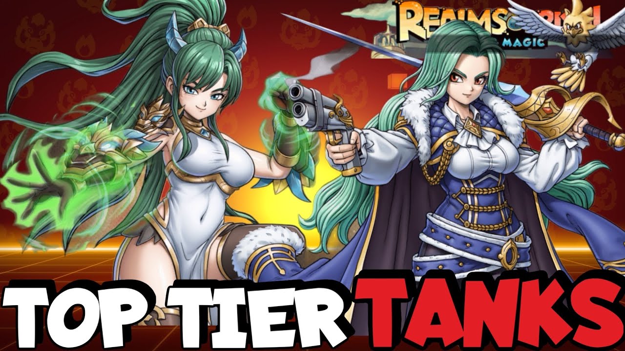 THE BEST TANKS, YOU NEED ON YOUR TEAM!! REALMS OF PIXEL - YouTube