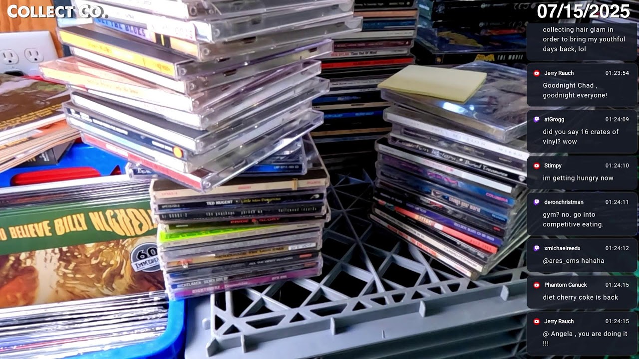 LIVE Vinyl Record Sale (Tuesday, 07/15/2025) - YouTube
