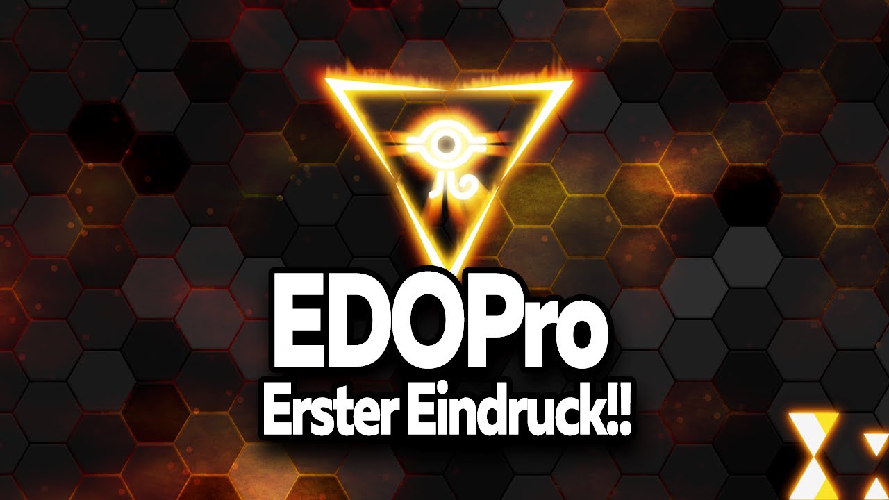 EdoPro das neue YgoPro | Erster Eindruck!! - YouTube