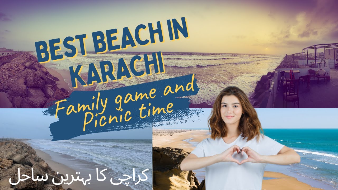 Beautiful Beach in Pakistan | Blue Beach | Karachi Ka Naya Beach | Best ...