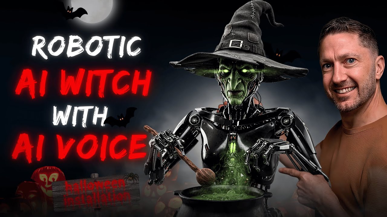 We Built an AI Witch Robot with ElevenLabs AI Voice (Animatronics ...