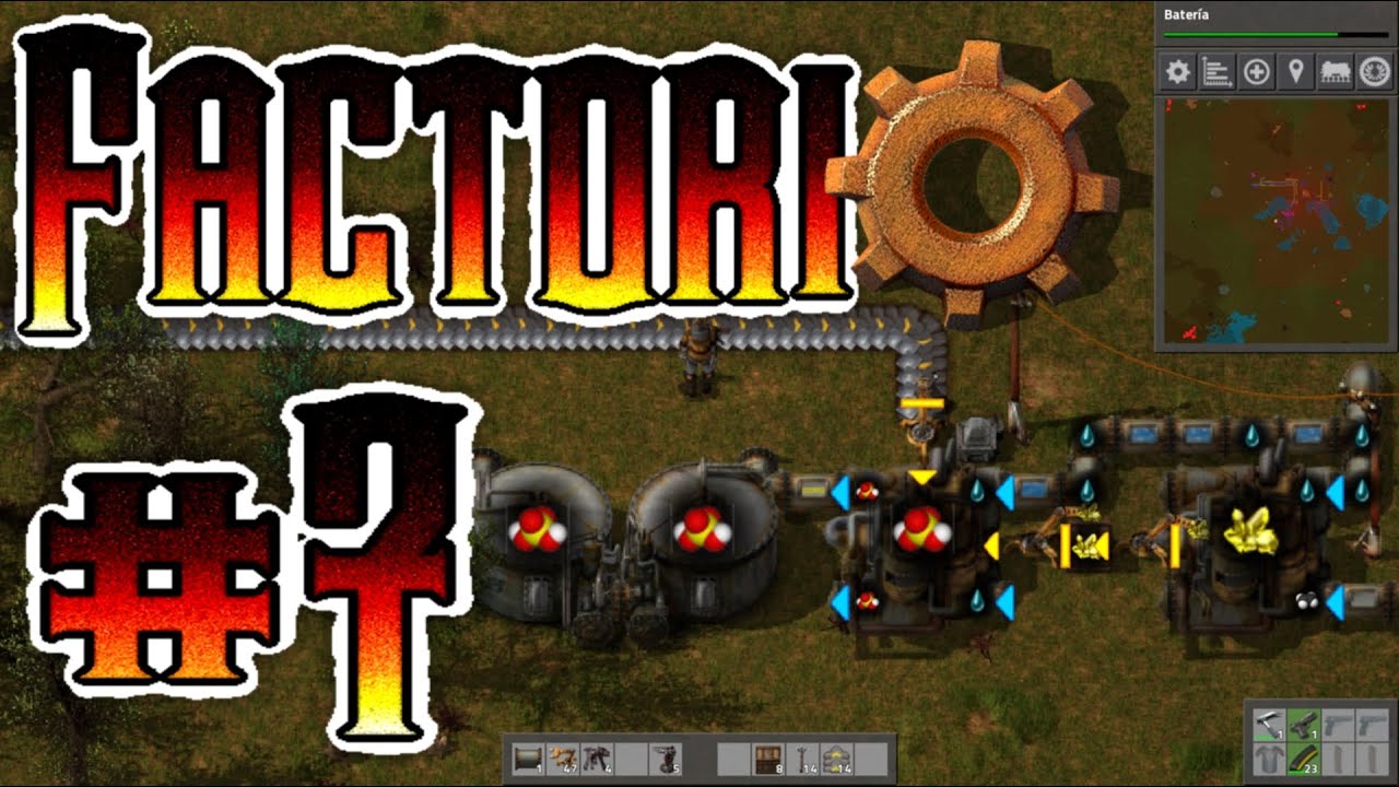 Factorio #7 | Azufre y Ácido sulfúrico - YouTube