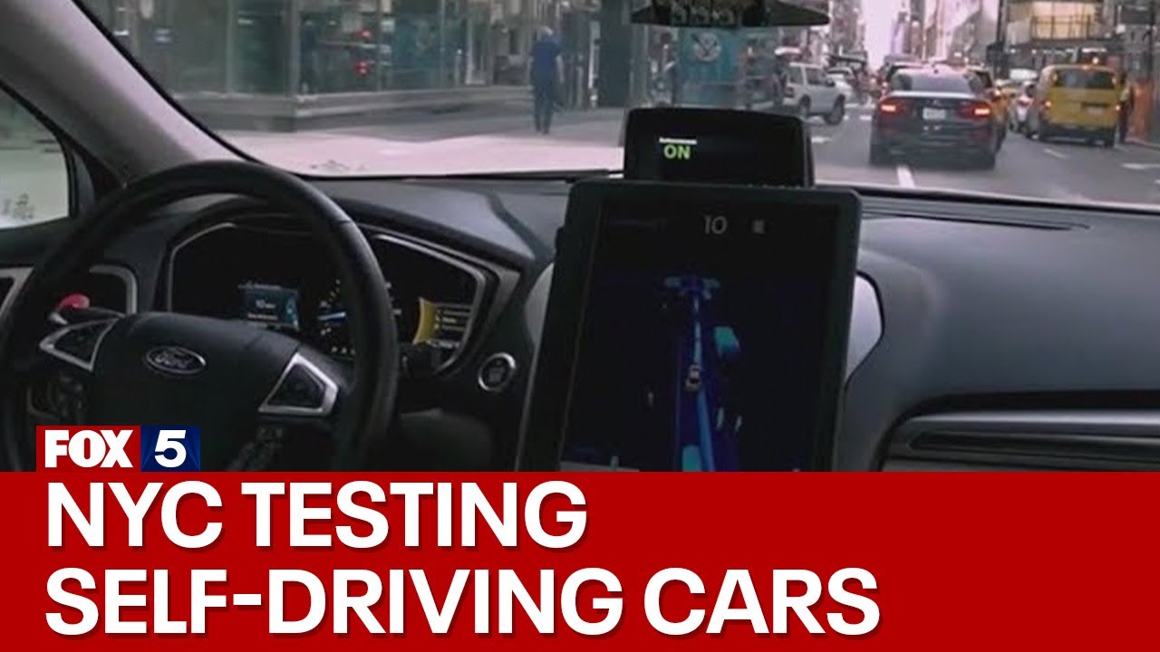 NYC testing self-driving cars - YouTube