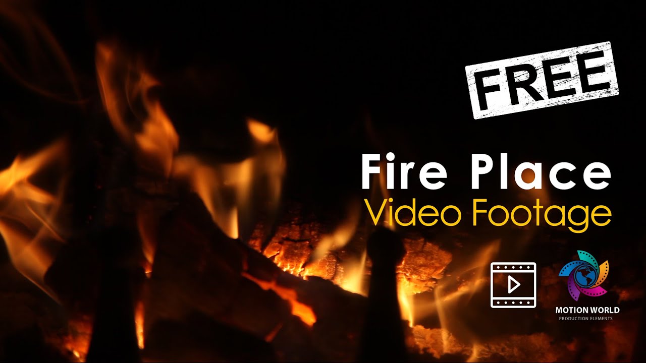 Free Real Burning Fire Stock Footage | HD 1080 - YouTube