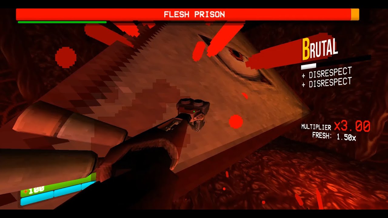 ULTRAKILL Flesh Prison & Minos Prime, Arms only, Violent - YouTube