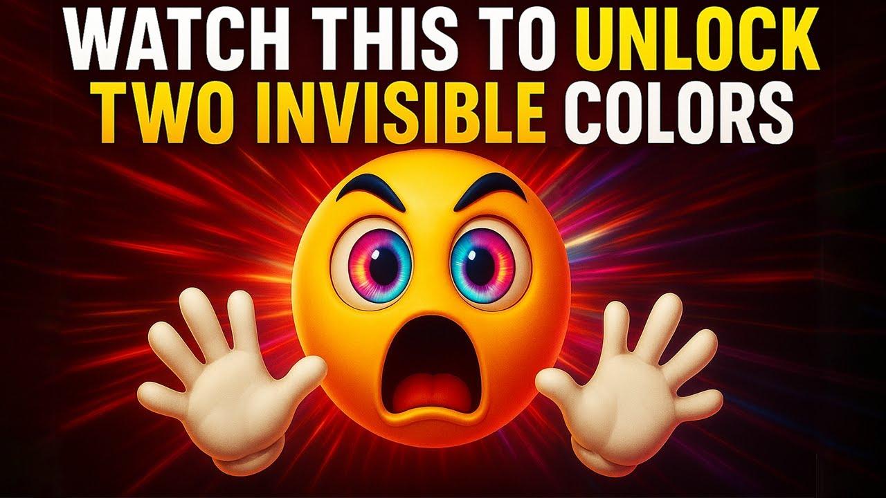 Watch This to Unlock TWO Invisible Colors! - YouTube