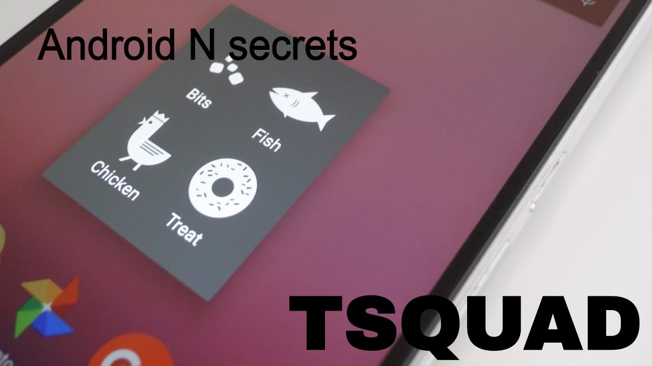 Android Nougat Easter Egg! - Android 7.0 Secret naught 8.0 bugs and solution - YouTube