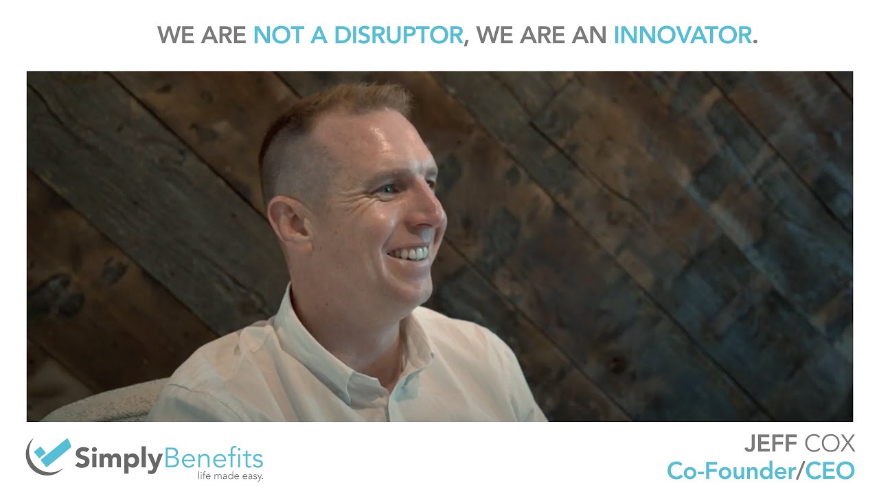 Jeff Cox | "We are not a disruptor, We are an innovator" - YouTube