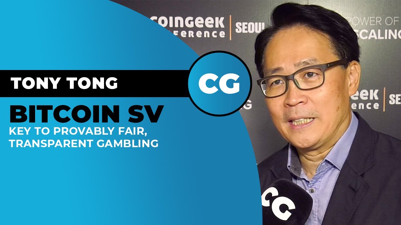 Hong Kong Blockchain Association’s Tony Tong on BSV, gaming and ...