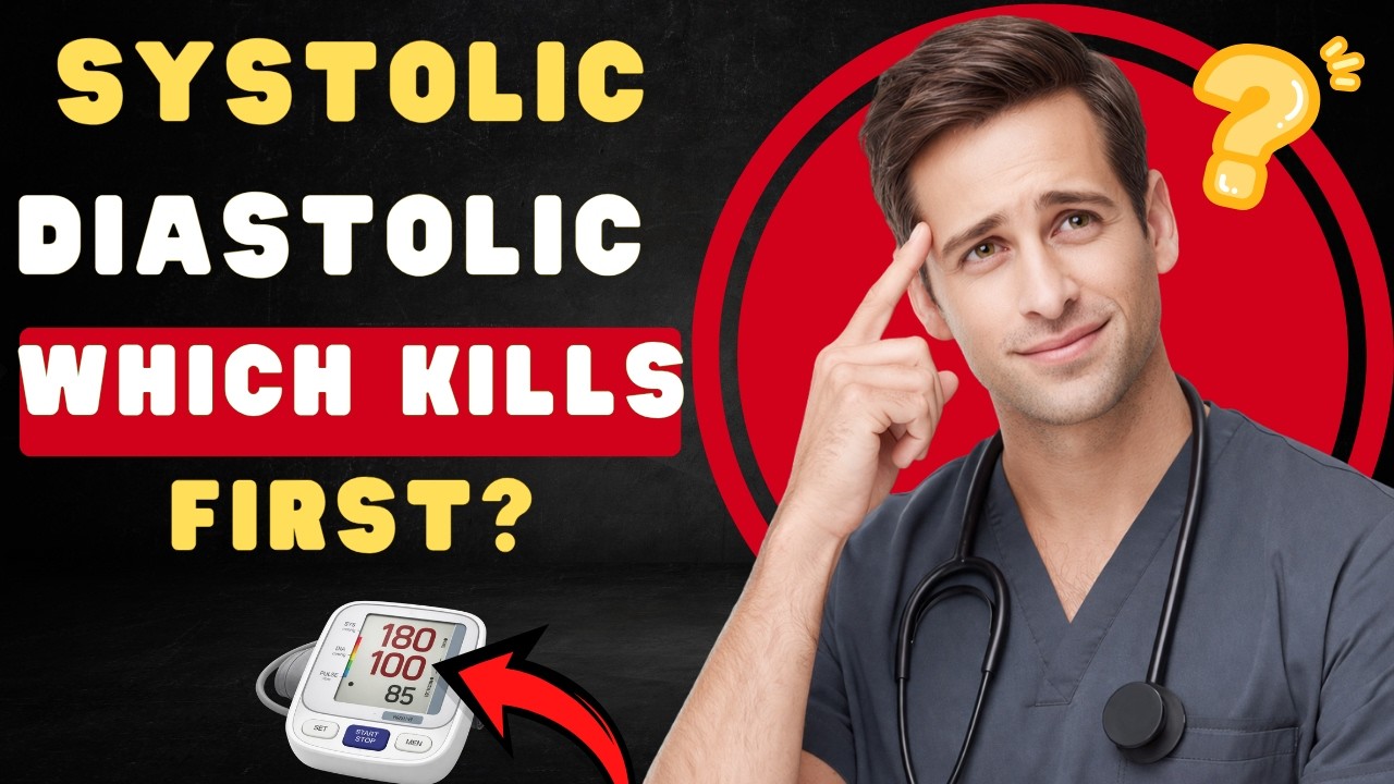 Which Blood Pressure Number is the REAL Danger? (Systolic vs Diastolic ...