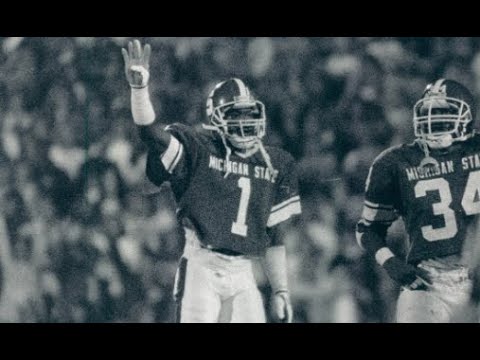 1987 Michigan State at #17 Iowa 1 of 1 - YouTube