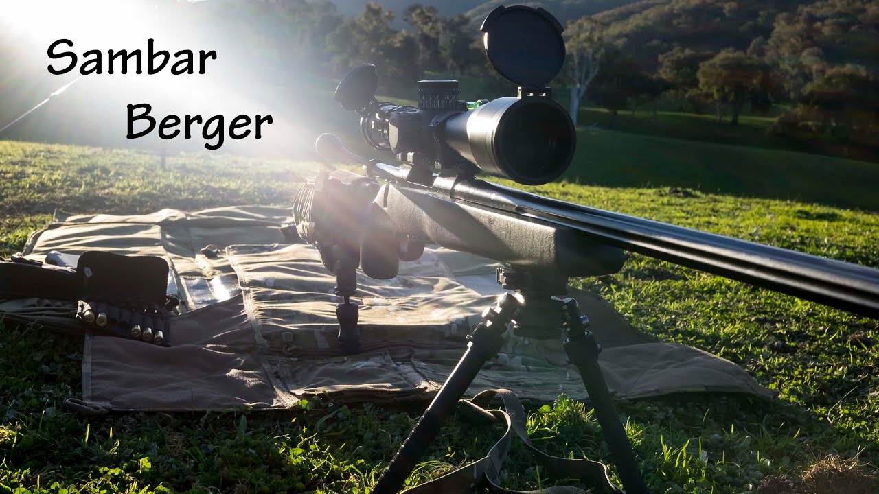 Sambar Berger - "Long Range Deer Hunting Video" - YouTube