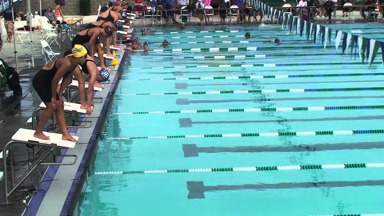 2011 CIF Swimming Women's 100 Yard Breast Stroke Final - YouTube
