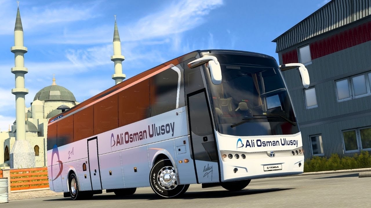 Turkey Map & Terminals // Denizli - Aydın - Muğla Trip | Temsa Safir II ...