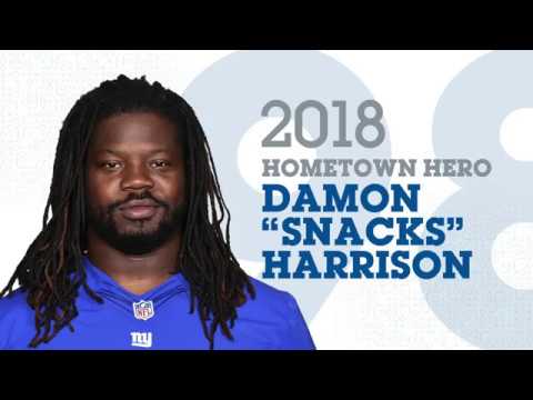 Damon "Snacks" Harrison - 2018 Hometown Hero - YouTube