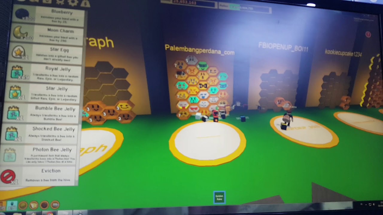 Bee swarm simulator - photon Bee - YouTube