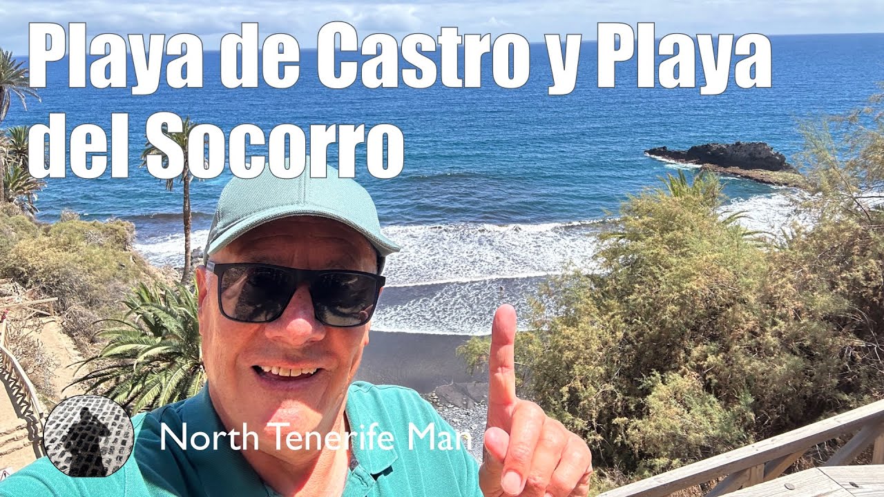 Playa de Castro y Playa del Socorro, Tenerife - YouTube