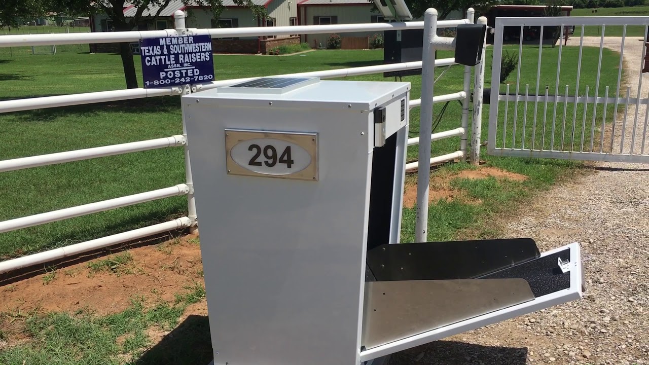 MB Sentinel Box Sentinel parcel safes integrate well with video ...