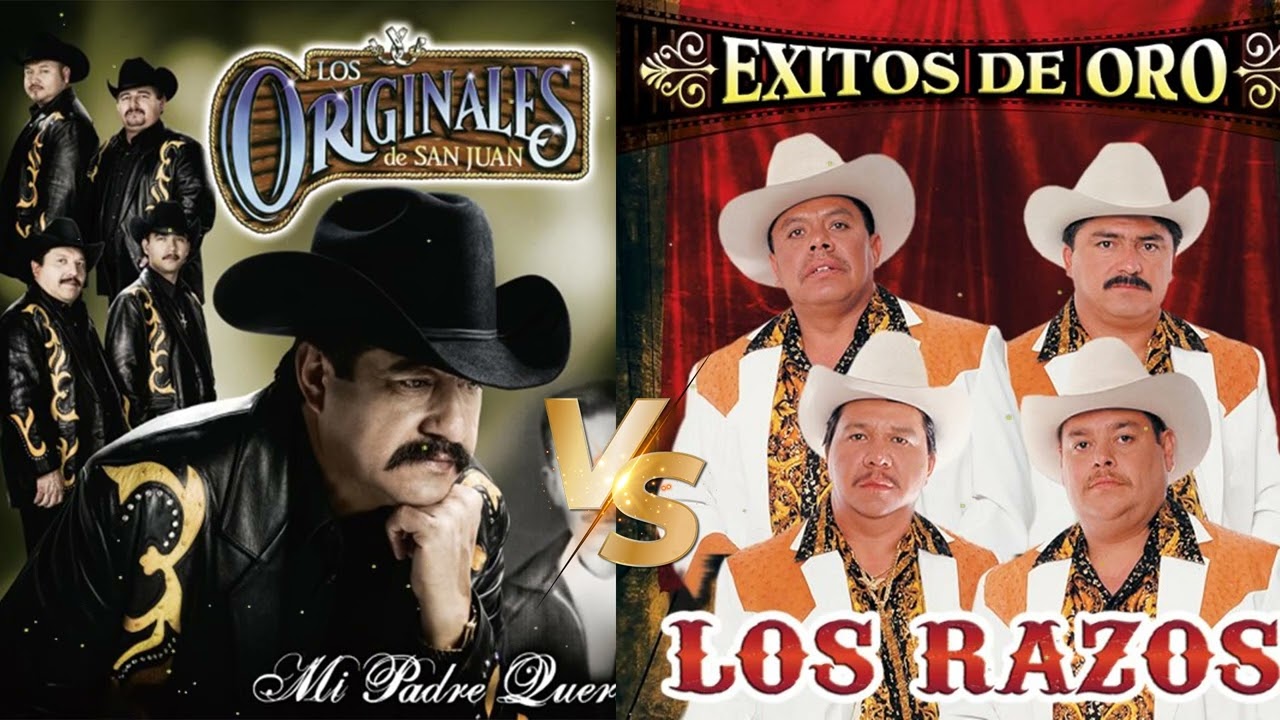 Los Razos VS Los Originales De San Juan - Corridos Y Rancheras Mix 2022 ...