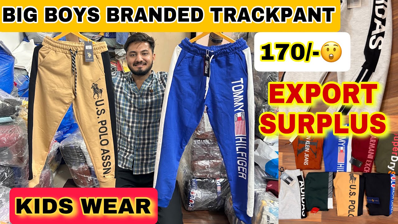 Warehouse of Export Surplus Kids Wear 😲 Kidswear Wholesale Market ...