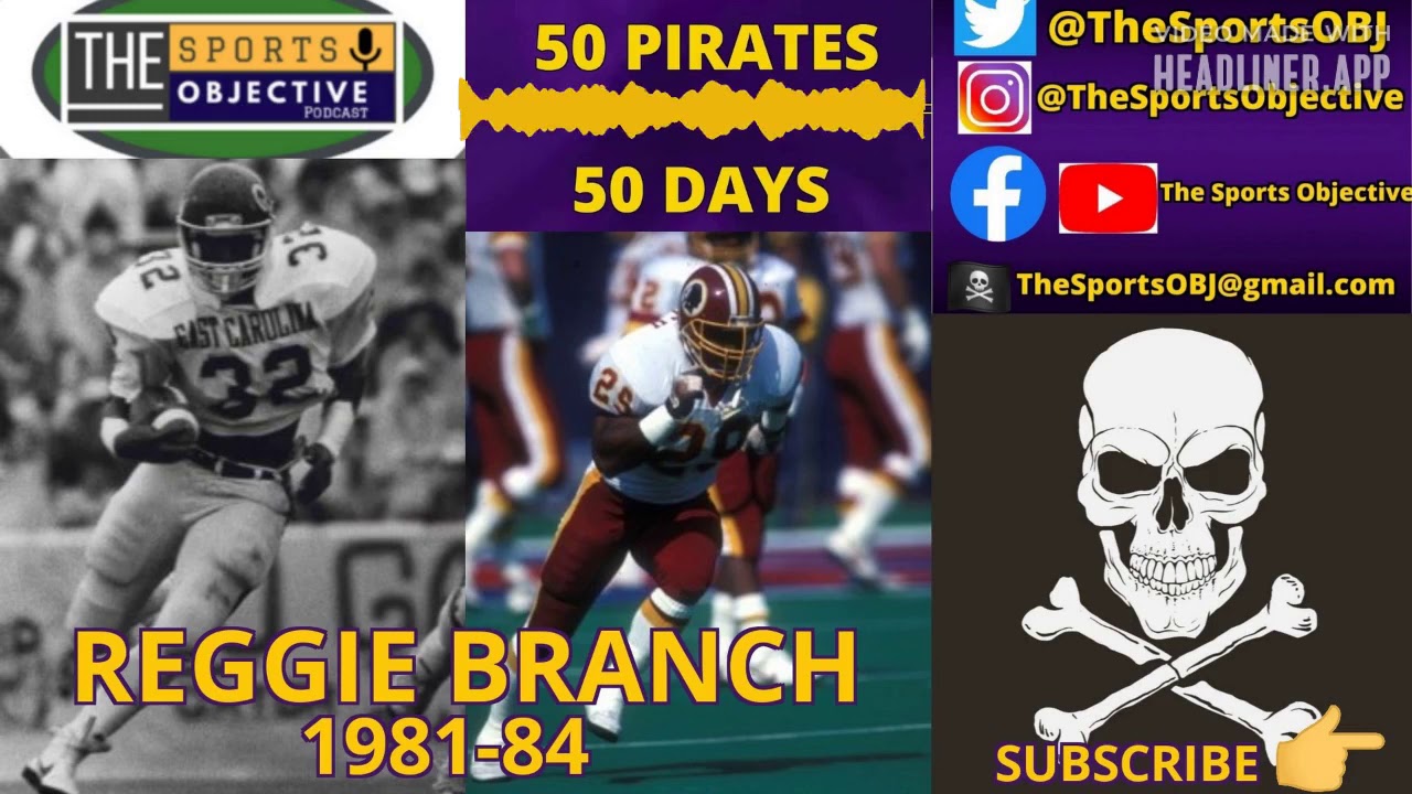 50 Pirates in 50 Days: Reggie Branch (1981-84) - YouTube