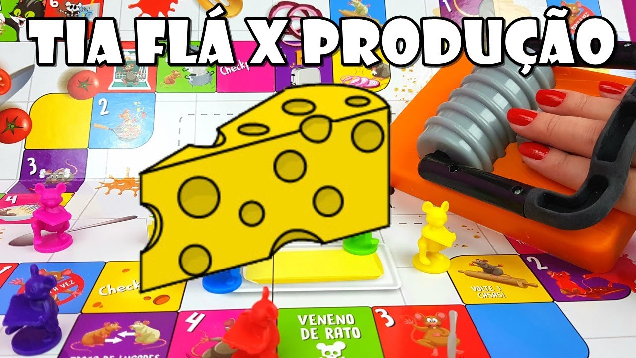 Corrida Do Rato e Queijo Valendo Prêmio Surpresa Tia Flá X Produção ...
