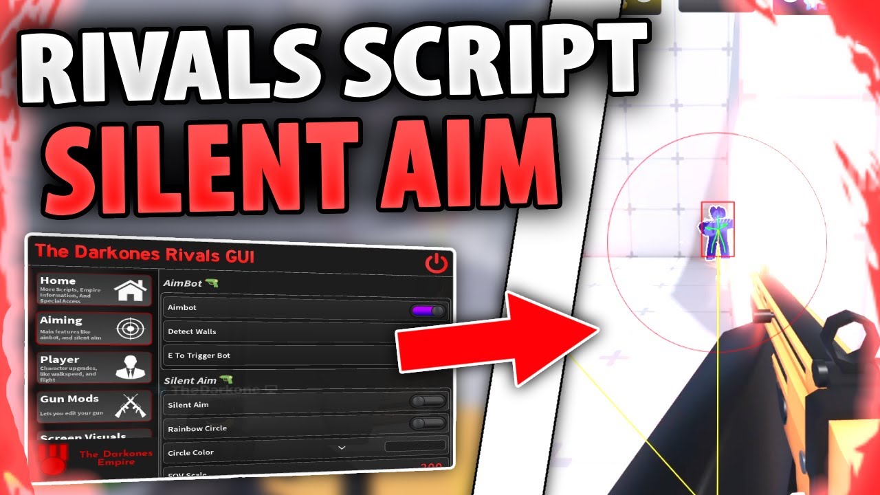 *NEWEST* Rivals Script With SILENT AIM + Gun Mods (KEYLESS PASTEBIN ...