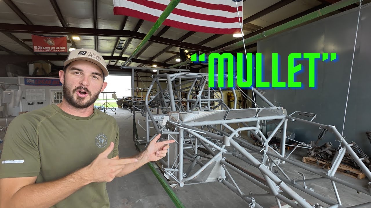 Powder Coating Mullet! CJ Race Cars/ Cleetus Mcfarland - YouTube